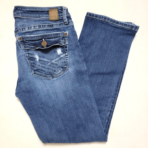 BKE | Jeans | Bke Stella Slim Fit Low Rise Straight Leg Jeans Sz 28 ...